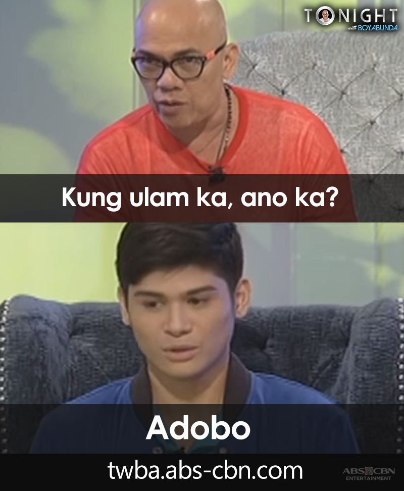 Top 22 Answers Of Celebrities To Twbas Question Kung Ulam Ka Ano Ka Abs Cbn Entertainment